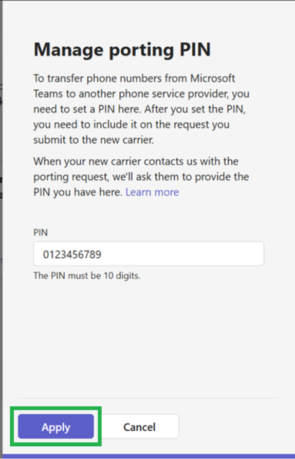 How to port MS calling plan numbers to other carrier. - Microsoft Q&A
