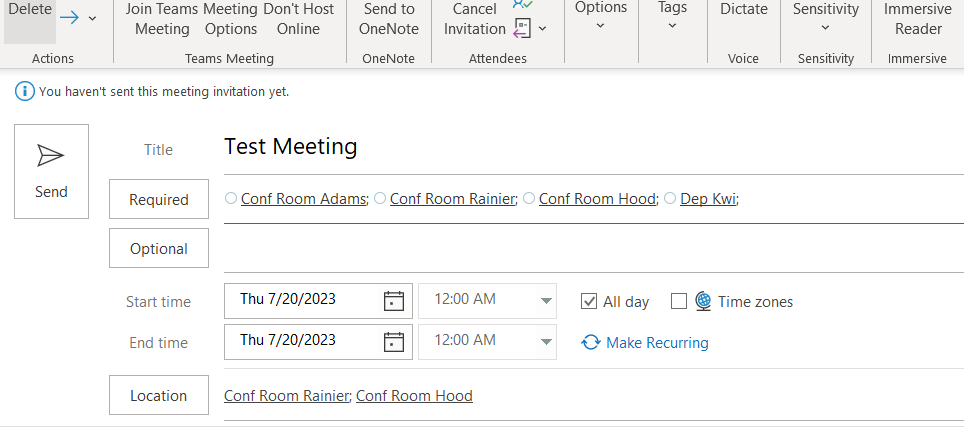 Removing resource (room) account from Location field in outlook meeting ...