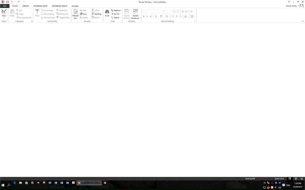 Blank white screen when running complex macro - Microsoft Q&A