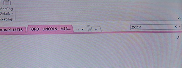 Onenote search box has moved. Covering the note "title" I am viewing ...