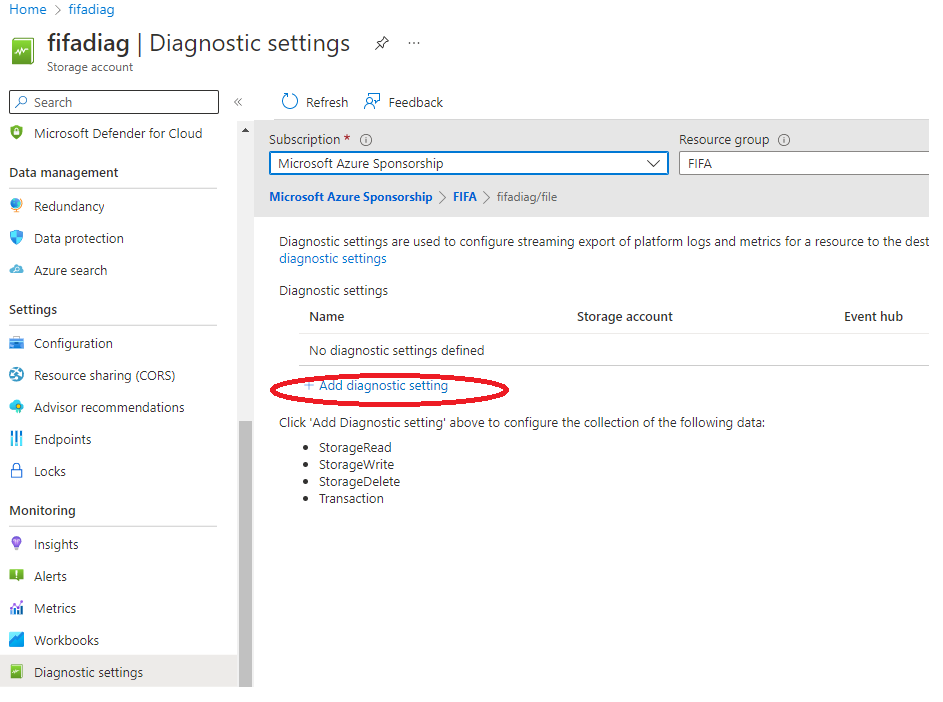 Azure SFTP Logging - Microsoft Q&A