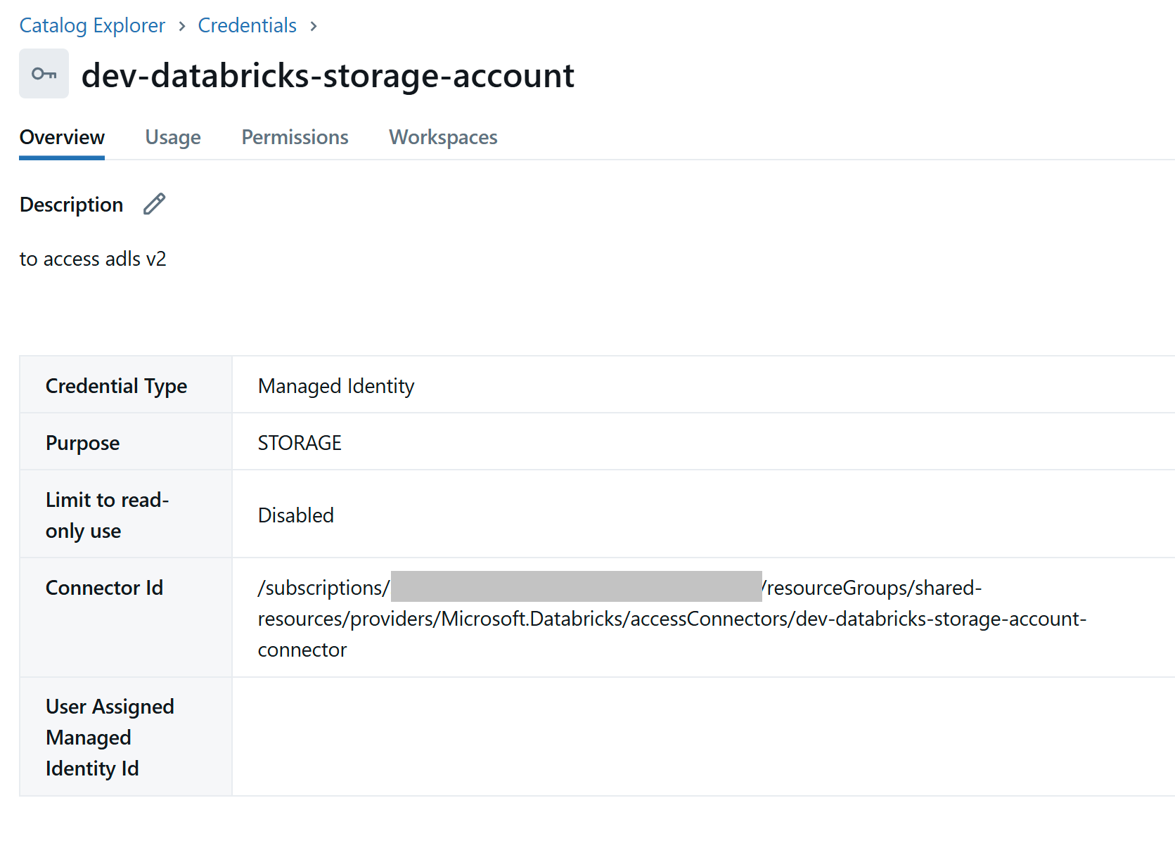 Databricks - Cannot activate File Events for External Location / ADLS V2 - Microsoft Q&A