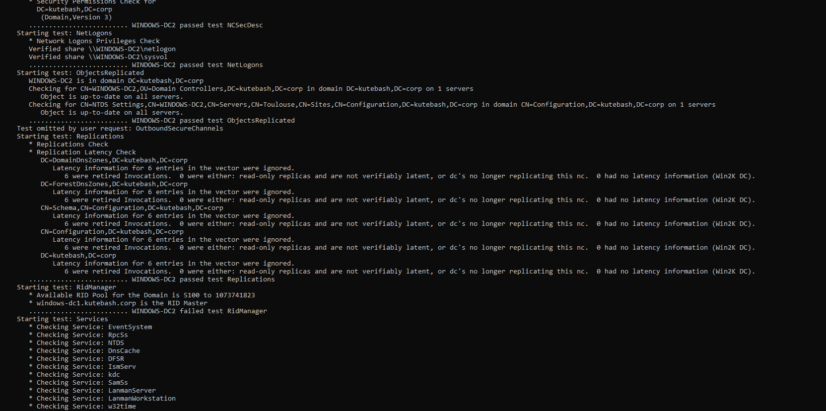 [AD] Replication Error, messed up domain, don't know what is going on ...