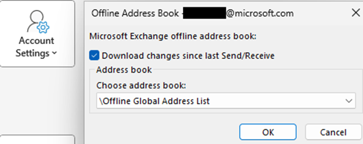 Query on Address book - Microsoft Q&A