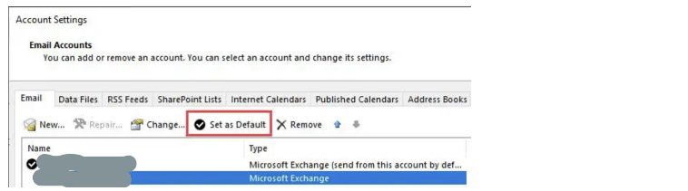 How to set up shared mailbox as default mailbox in Outlook application ...