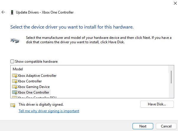 Xbox One Controller Discoverable but Fails to Connect to Windows 11 via ...