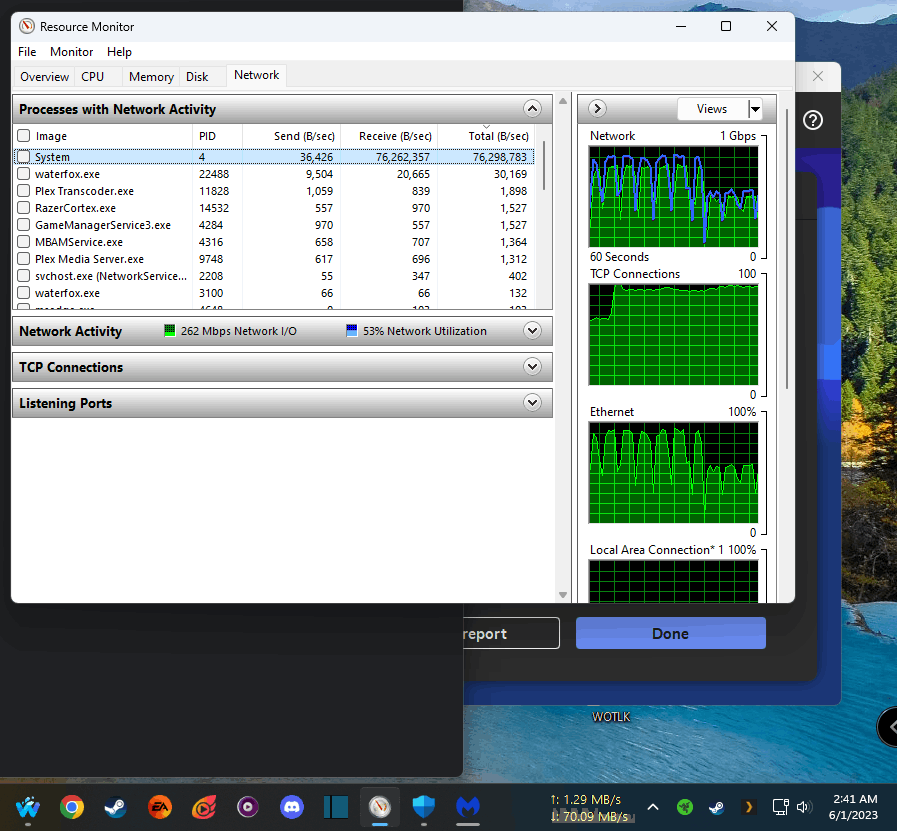 windows 11 system downloading huge amounts of data every night at 2am ...
