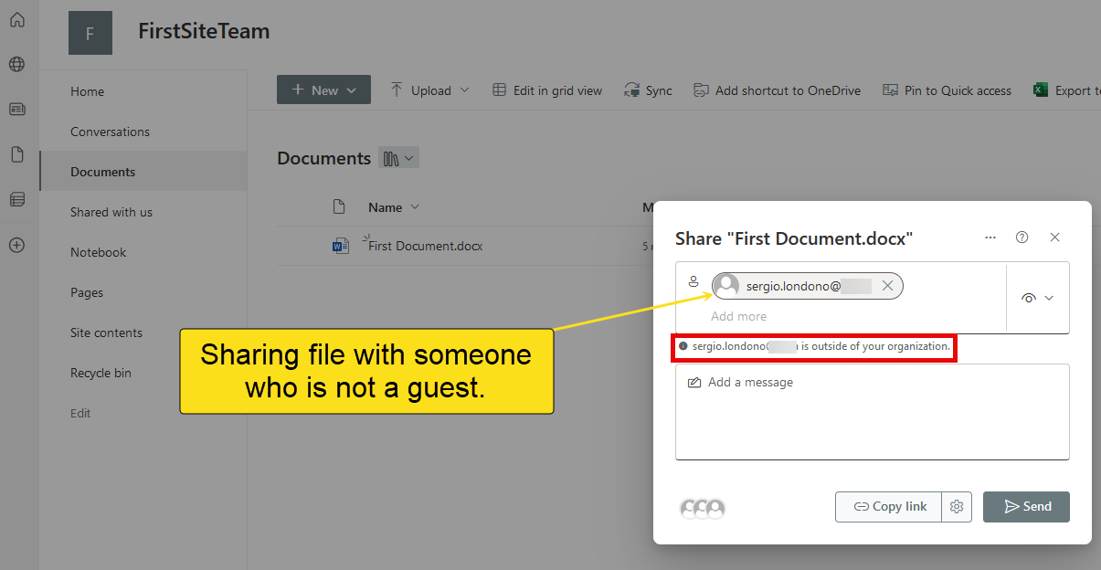 Entra ID external collaboration setting "Guest nvite Restrictions ...