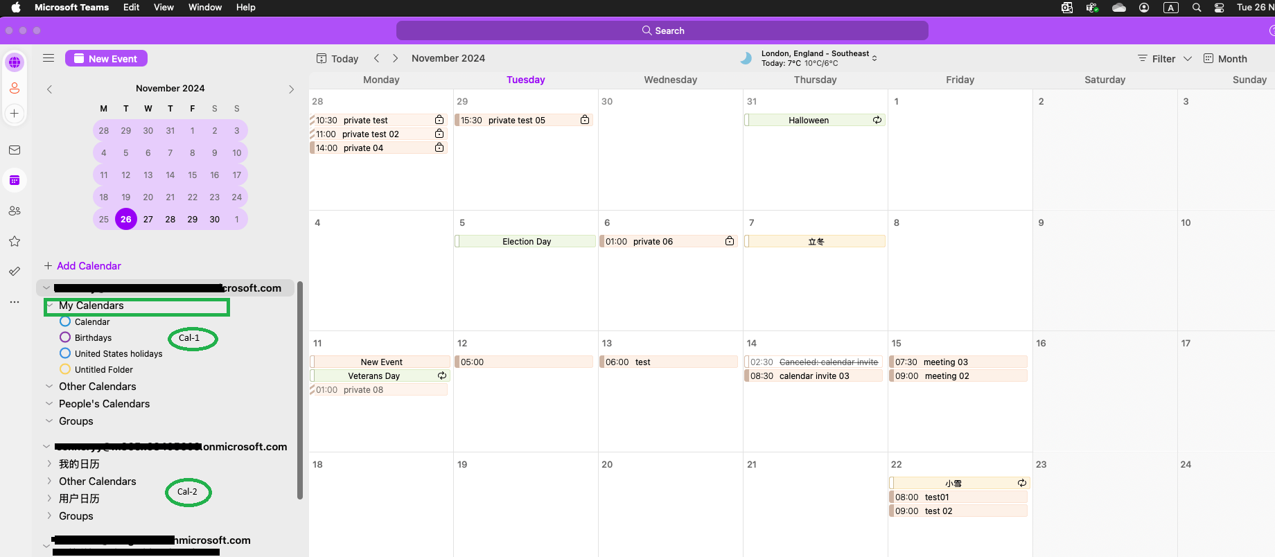 How can I replace my onmicrosft calendar with my organisational .org ...