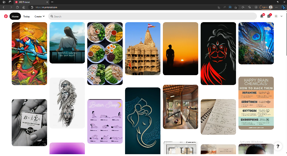 Pinterest forced mobile view- whats happening? - Microsoft Q&A
