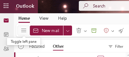 My Outlook (online) has changed layout (mail are in focus) - how to ...
