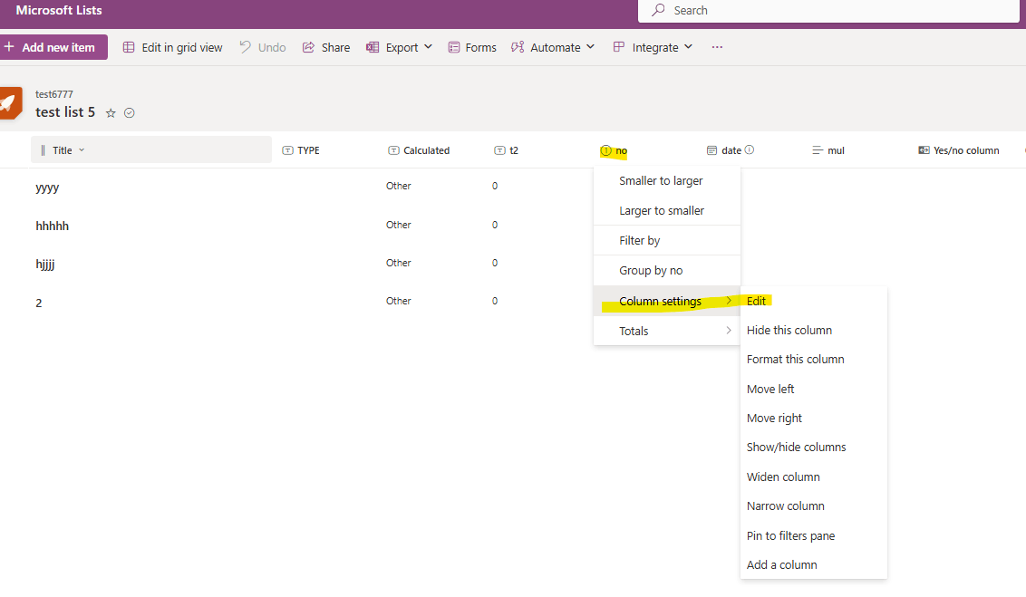 Board view in Microsoft Lists not letting me organize by my columns ...