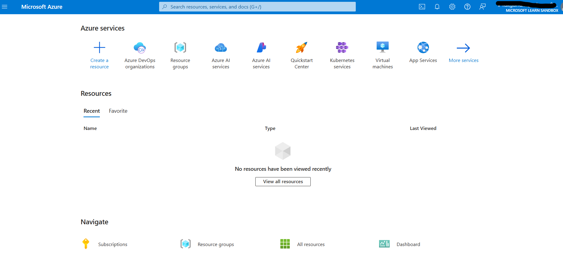 No subscriptions under Microsoft Learn - Microsoft Q&A