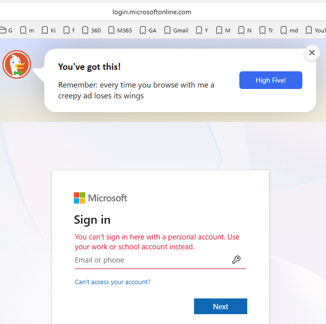 How to unlink my personal M365 account from a previous work account ...