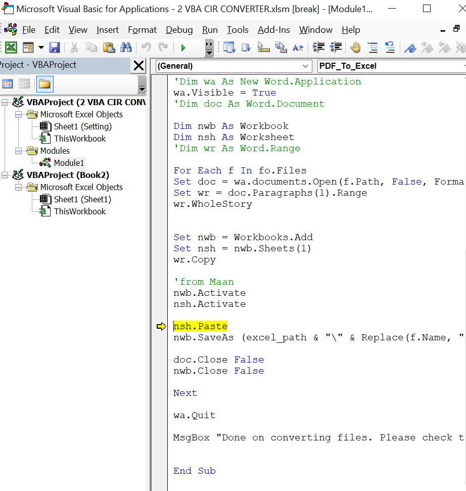 Why Is Step Into Function Is Working But Play Has Error In Vba Microsoft Qanda