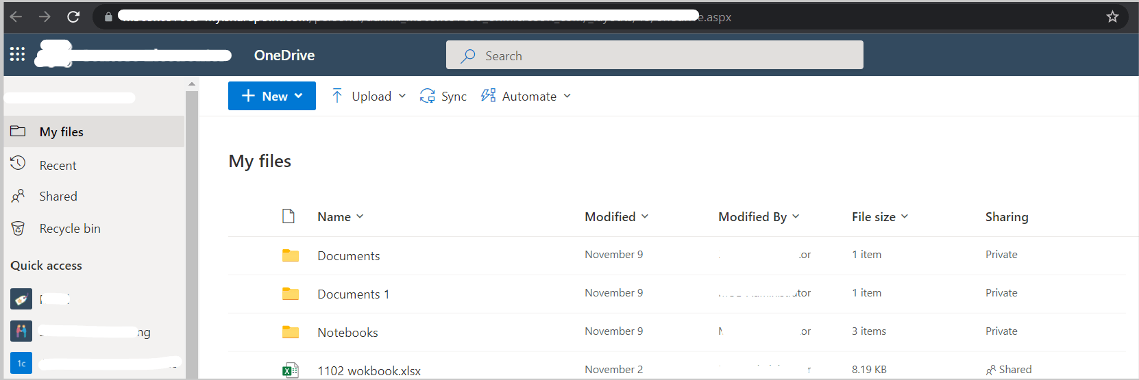 Onedrive dashboard font size has enlarged as if I am visually impaired ...