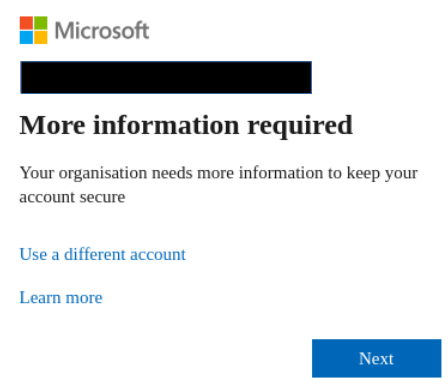 Disable Microsoft from asking for a phone number on login. - Microsoft Q&A