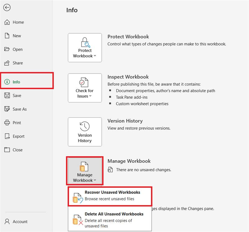 how to recovery lost excel file - Microsoft Q&A