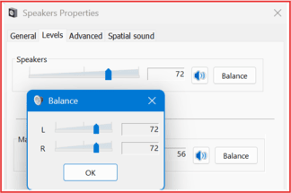 how to adjust left/right balance in USB audio Bose? - Microsoft Q&A