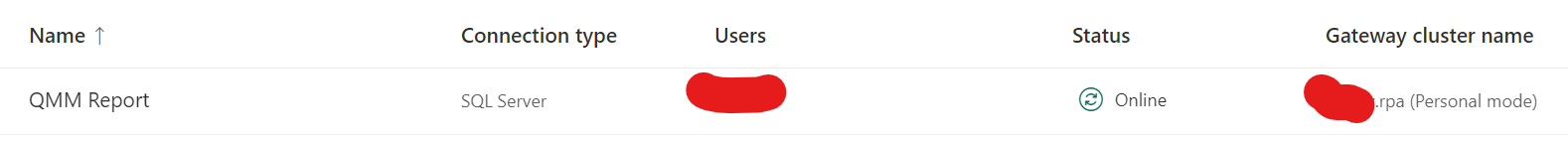 Power Bi Gateway Not Listed In Dataset Microsoft Qanda