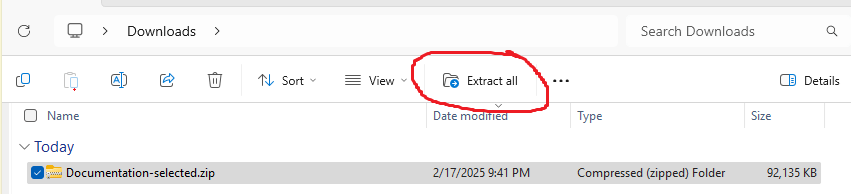 Extract All Button Not Working (Right-clicking does) Windows 11 - Microsoft Q&A