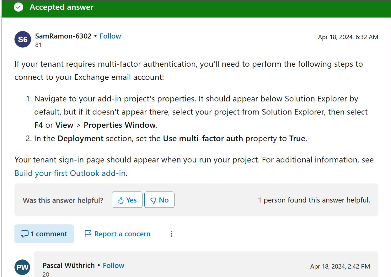 Cannot Run Outlook Add In Application Using Microsoft 365 Developer