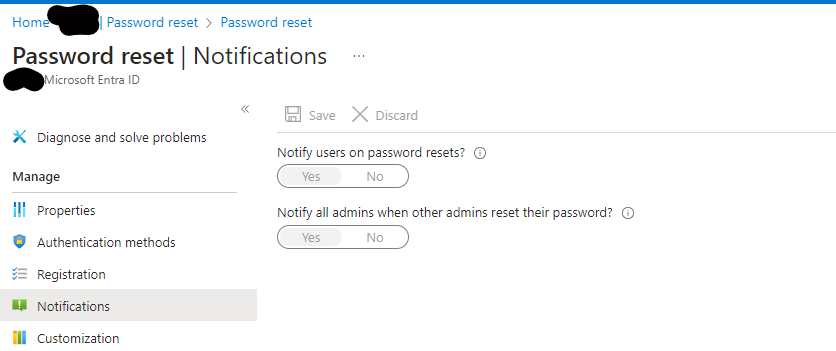 Set alert for Microsoft 365 Global Admin password reset - Microsoft Q&A