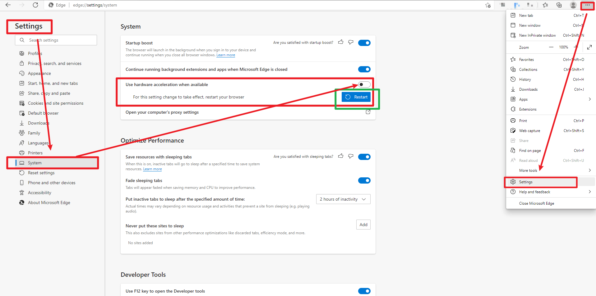 Red Overlay on Microsoft Edge - Microsoft Q&A