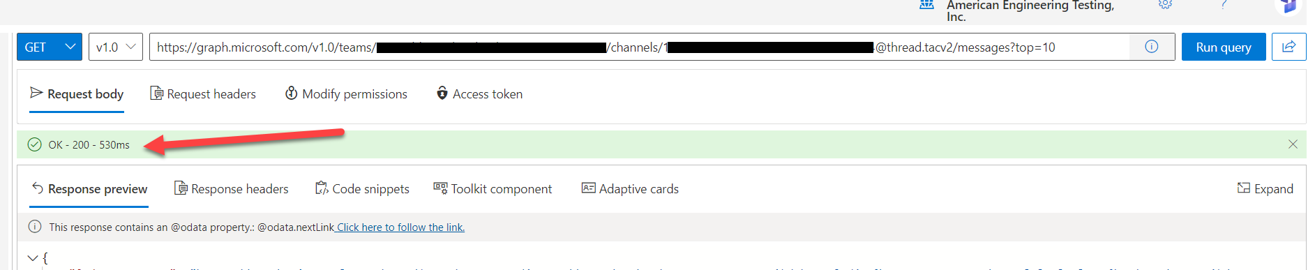 channel-list-messages v1.0 vs beta in power automate - Microsoft Q&A