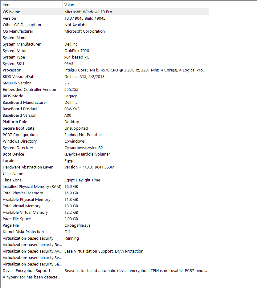 Intel(R) Ethernet Connection I217-LM This device cannot start. (Code 10) {Operation Failed} The ...