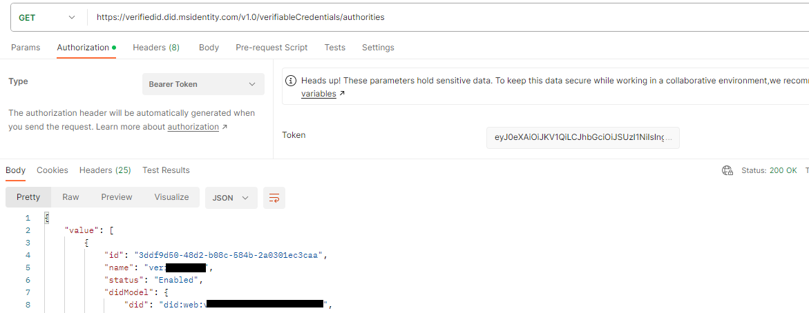 How To Include `wids` In Verifiedid Admin Api Client Credential Flow Access Token Microsoft Qanda 1692