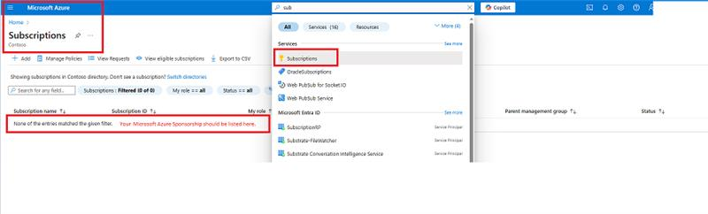 How to access Azure Sponsorship billing breakdown by the azure service ...