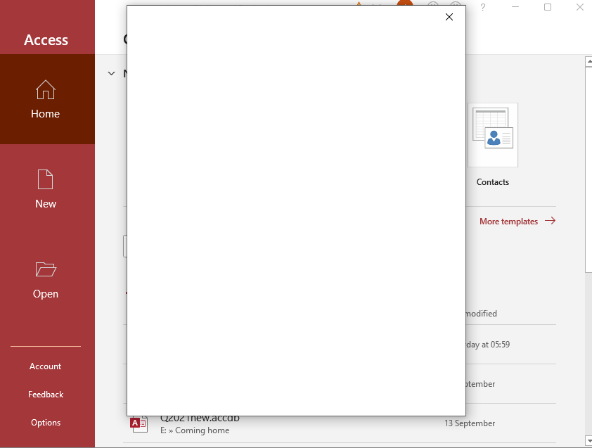 Trying to login - get blank screen - Microsoft Q&A