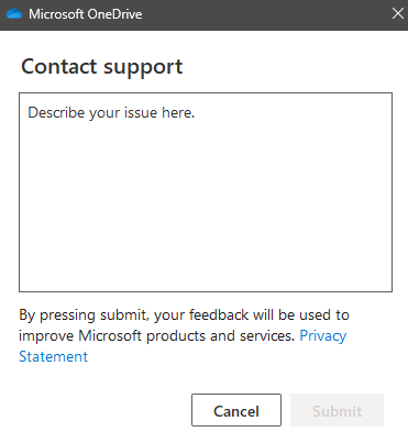 Onedrive support - Microsoft Q&A
