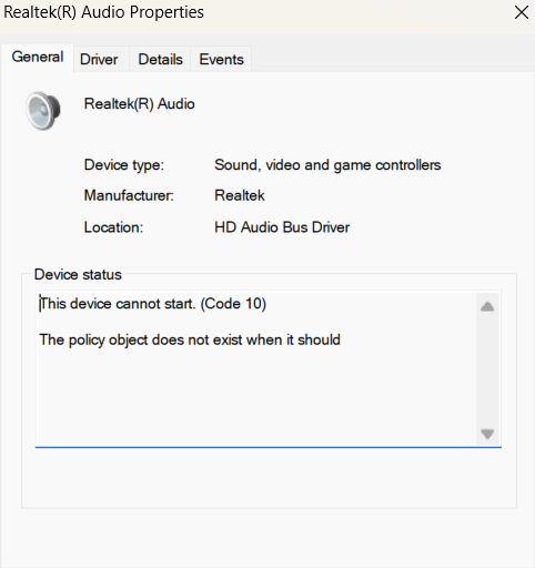 Anyone have an issue with Realtek Audio after installing Windows update ...