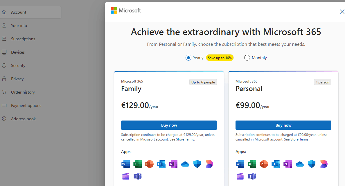 How do I change the currency on my account? - Microsoft Q&A