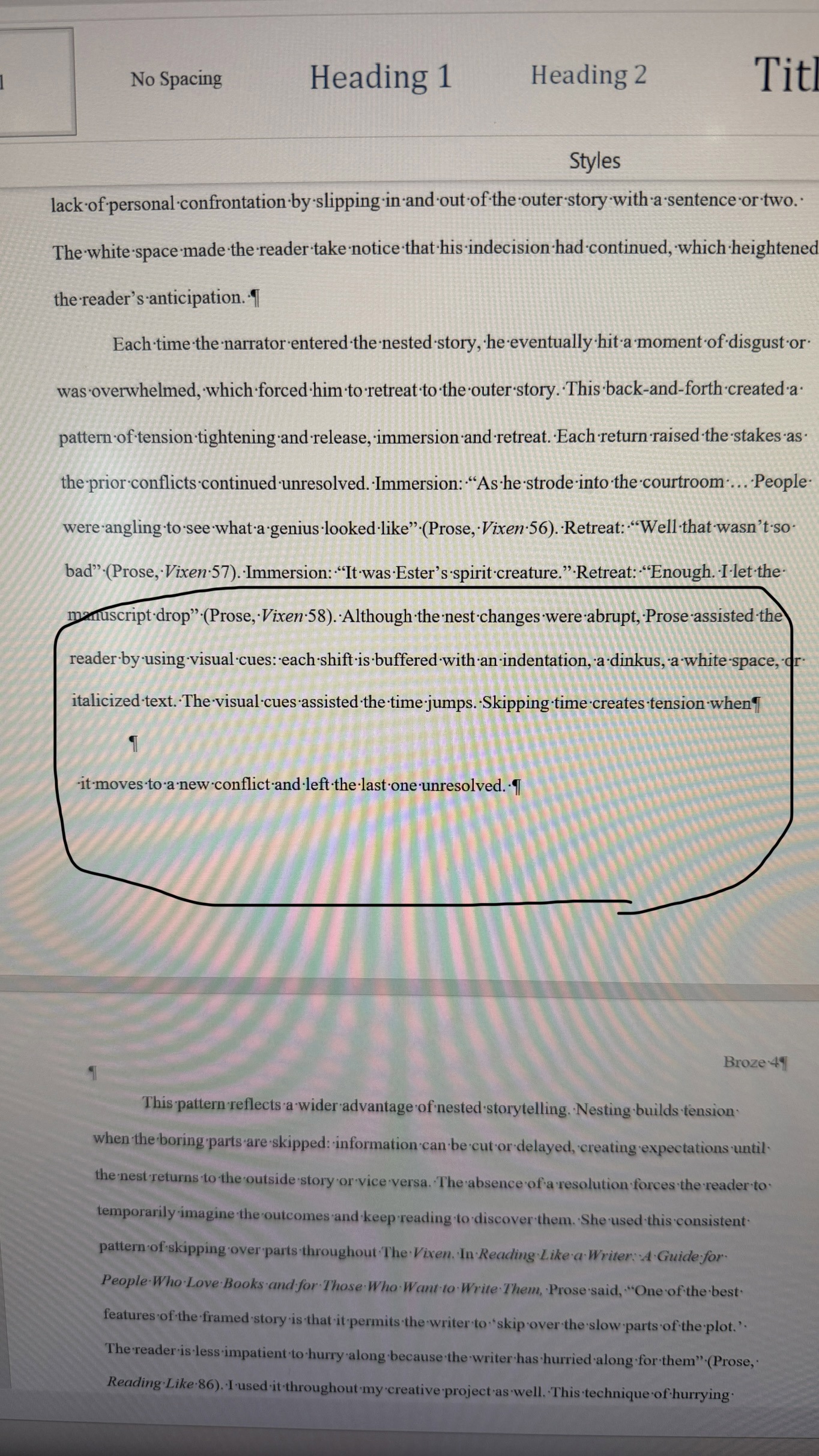 Large Gaps in Word Document 2024 - Microsoft Q&A