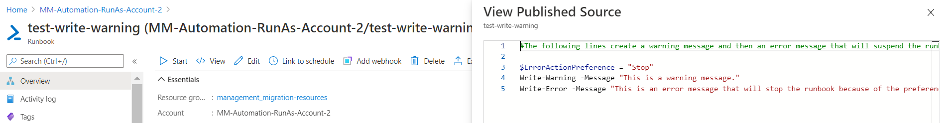Send Azure Runbook Job Output - Microsoft Q&A Send Azure Runbook Job Output - Microsoft Q&A