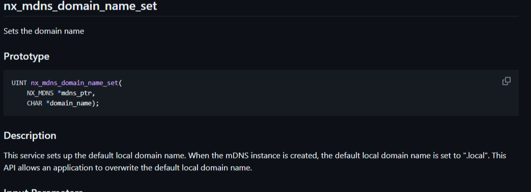 Azure RTOS NetxDuo mDNS domain set issue - Microsoft Q&A Azure RTOS NetxDuo mDNS domain set issue - Microsoft Q&A
