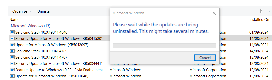 Verifying shim SBAT data failed - Microsoft Q&A