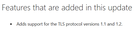 mpact of disabling TLS 1.1 on SharePoint 2019 server. - Microsoft Q&A