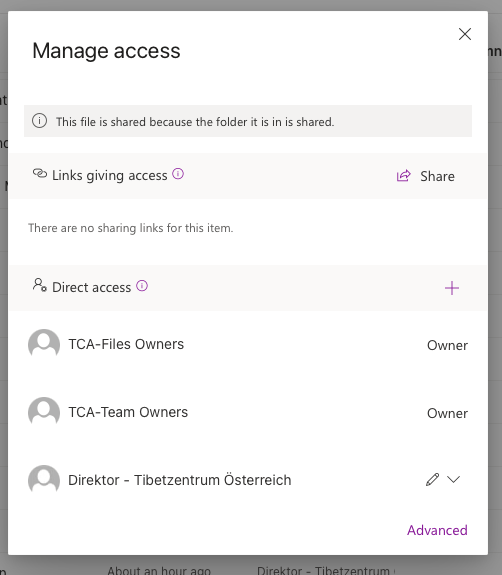 Problems with Shared Folders not appearing according to individual ...