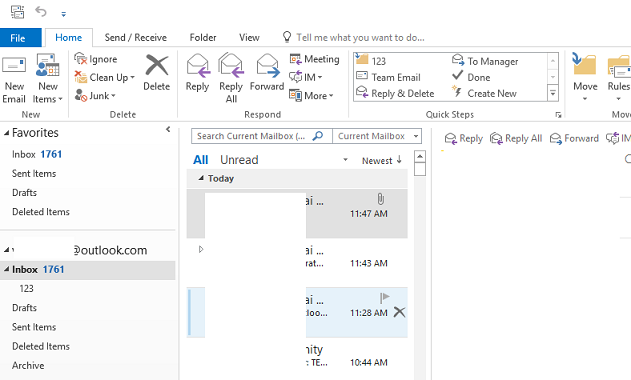 Microsoft 365 missing time stamps in the emails - Microsoft Q&A