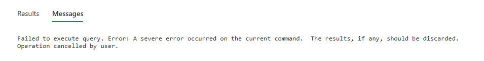 Table On Azure Sql Is Not Usable Anymore Microsoft Qanda