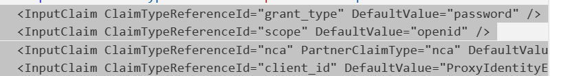 Azure B2C - custom policy ROPC - Set grant_type, scope and client_id as ... Azure B2C - custom policy ROPC - Set grant_type, scope and client_id as ...