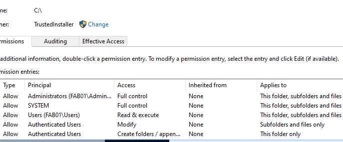 User access restriction to only user profile - Microsoft Q&A