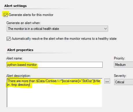 SCOM 2016 - Send particular FS alert to Application DL - Microsoft Q&A