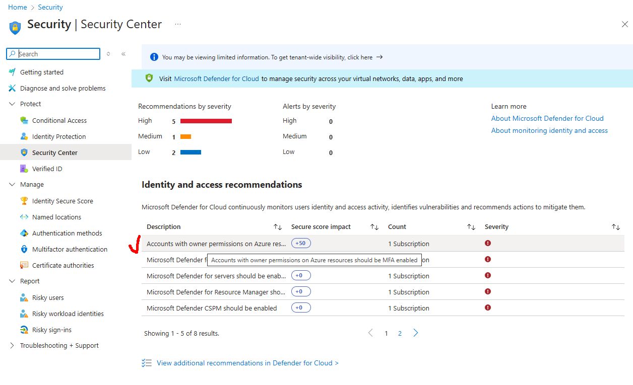 Action required: Enable multifactor authentication for your tenant by ...