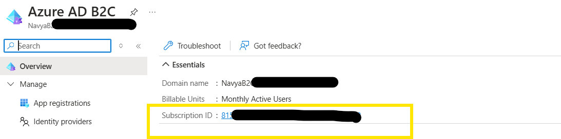 Azure B2C "Link an existing Azure AD B2C Tenant" not showing any Tenants - Microsoft Q&A