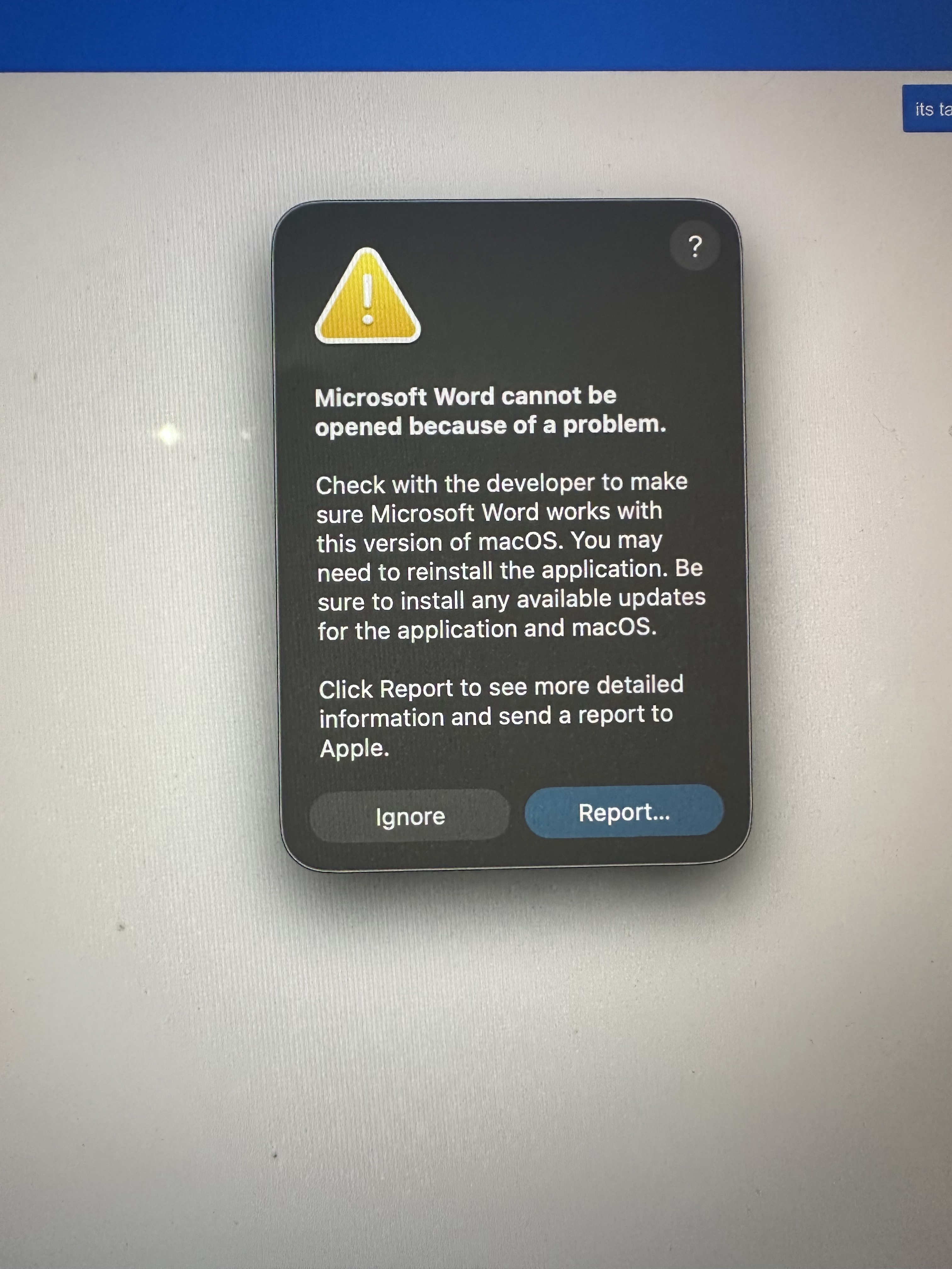 I cannot access Microsoft 365 because 'of a problem' - Microsoft Q&A